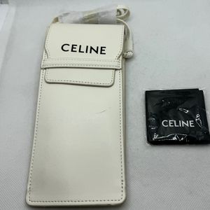 Celine | Bags | Celine Authentic White Crossbody Pouch Phone Wallet ...